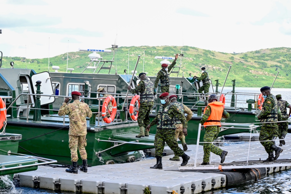 President Museveni Commissions Marine Pier At Sustainable Base In ...