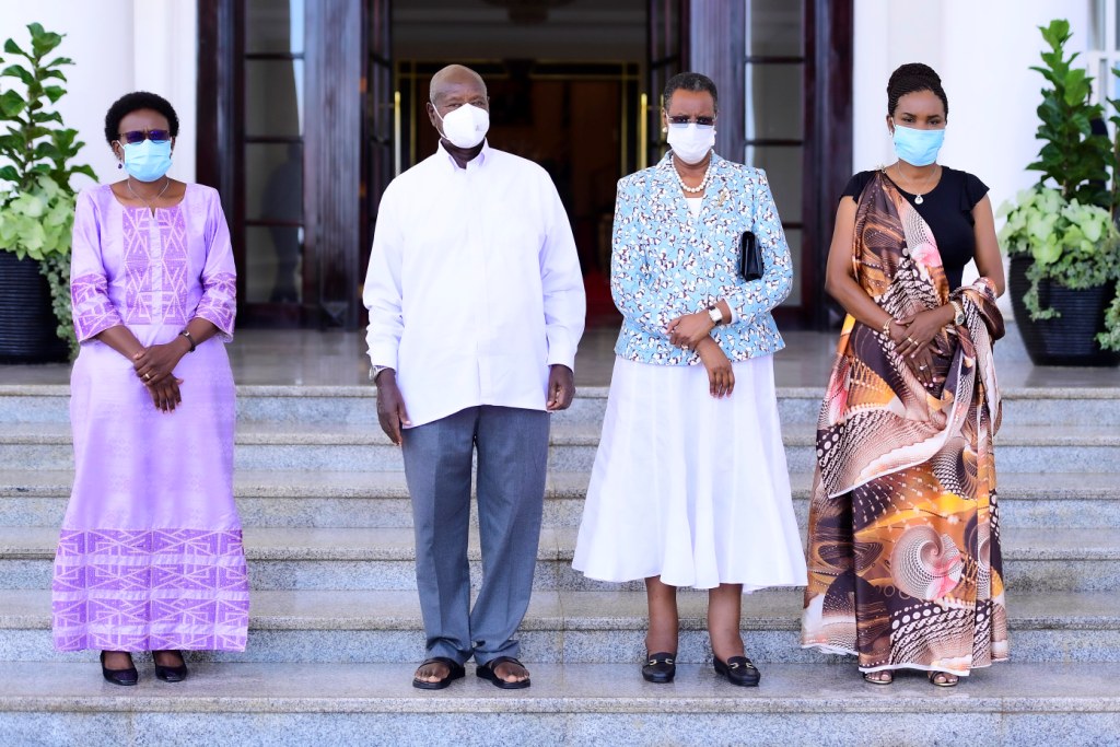 Burundi First Lady Pays Courtesy Call On President Museveni | Scribe ...